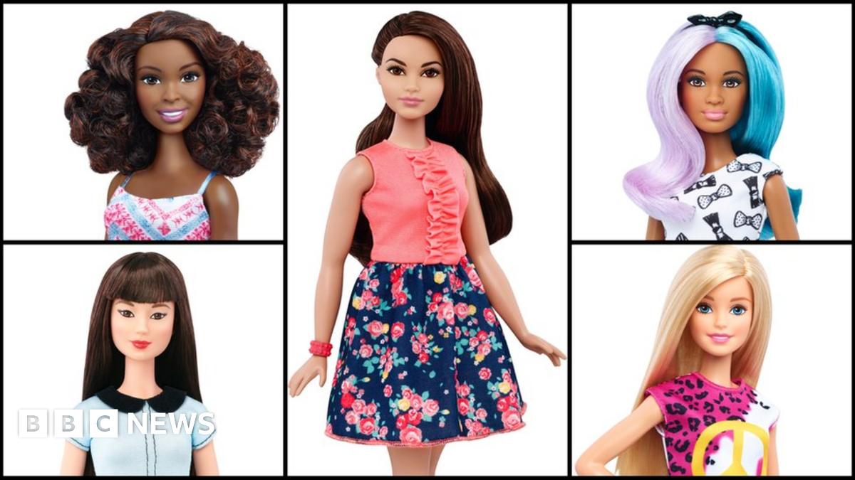 Barbie available in 'curvy, tall and petite' sizes - BBC News