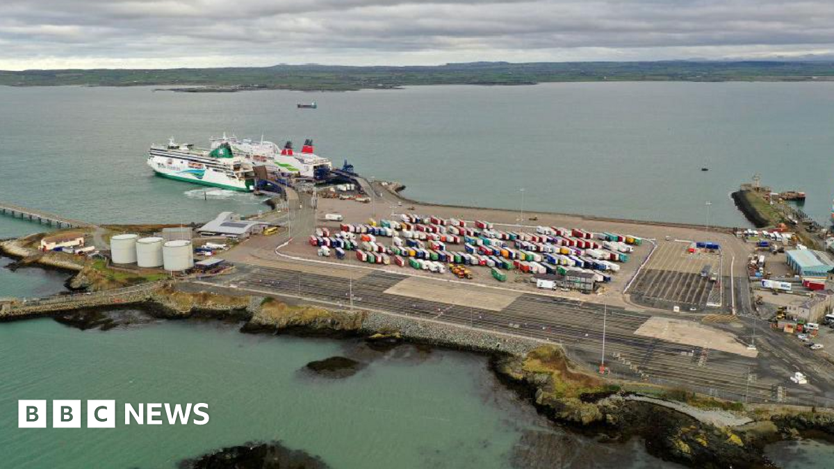 Holyhead: Storm-hit port set to reopen on 1 July - BBC News