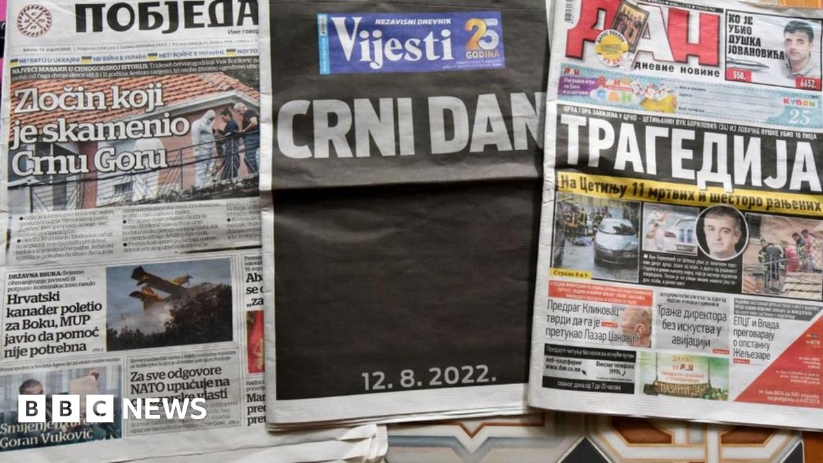 Montenegro media guide - BBC News