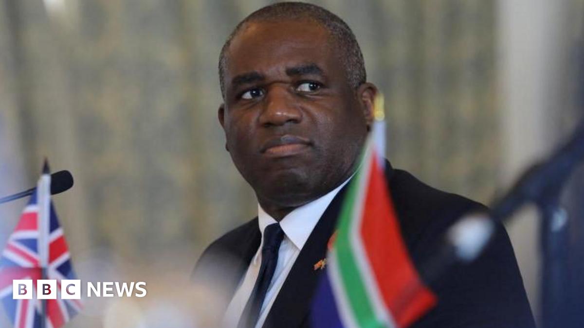 UK Foreign Secretary David Lammy seeks to reset relations with Africa ...