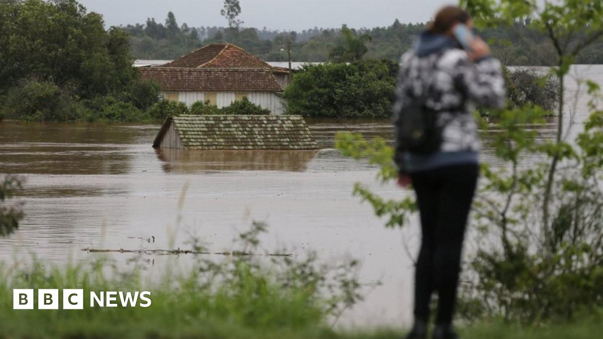 Brazilian state reels after its worst cyclone disaster - BBC News