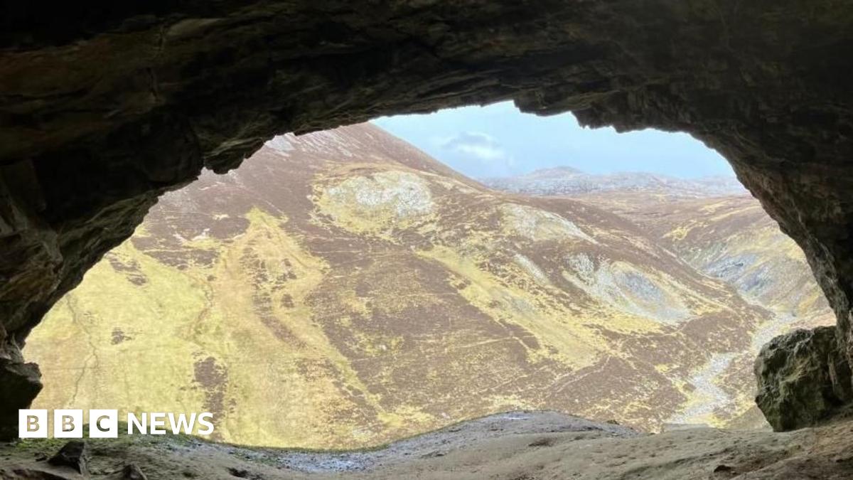 Taking a look inside Assynt's ancient Bone Caves - BBC News