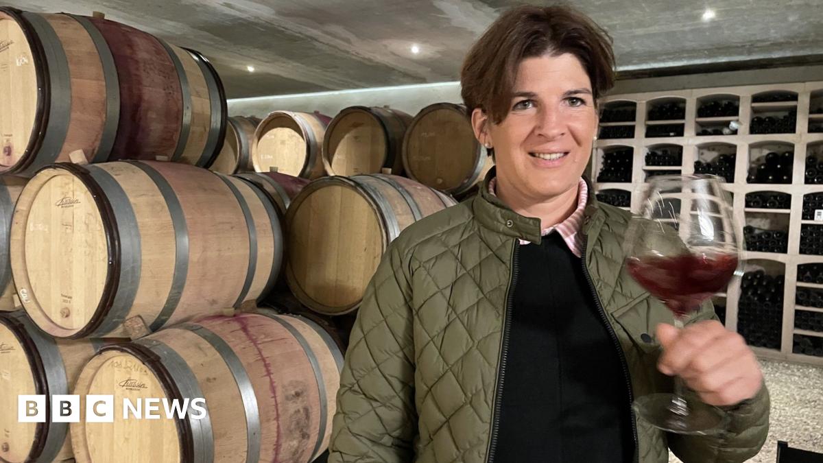 Winemakers finding Trump's tariffs hard to swallow - BBC News