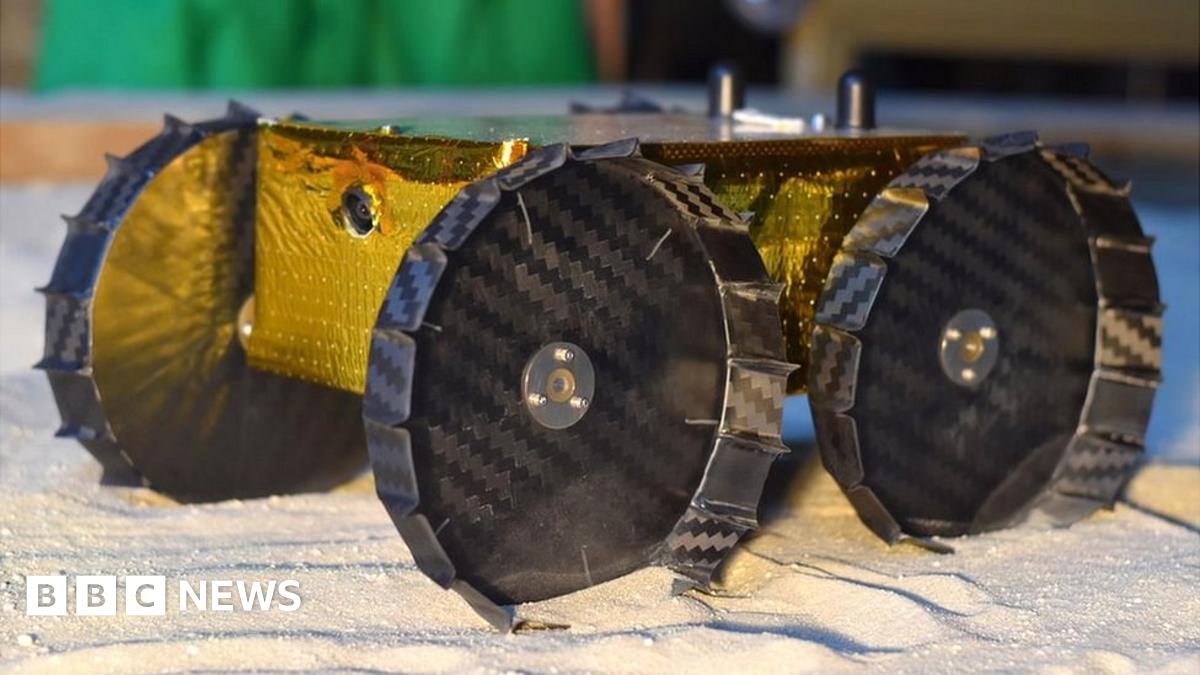 Iris: Student-built robot rover on track to explore the Moon - BBC News