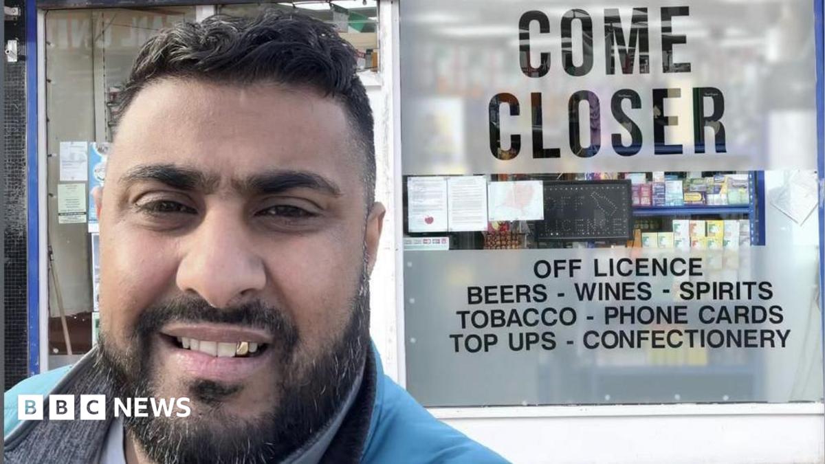 Viral 'Wakey Wines' Tik Tok off-licence goes up for sale - BBC News