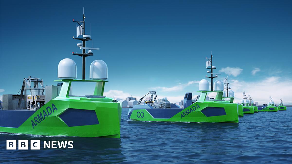 Ocean Infinity: Exploration company goes for robot boats at scale - BBC ...