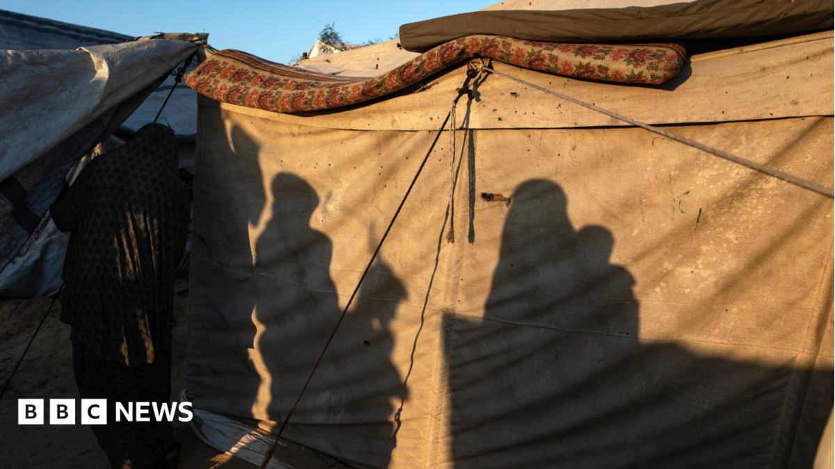 UK criticises delays to Gaza aid as tents take year to arrive - BBC News