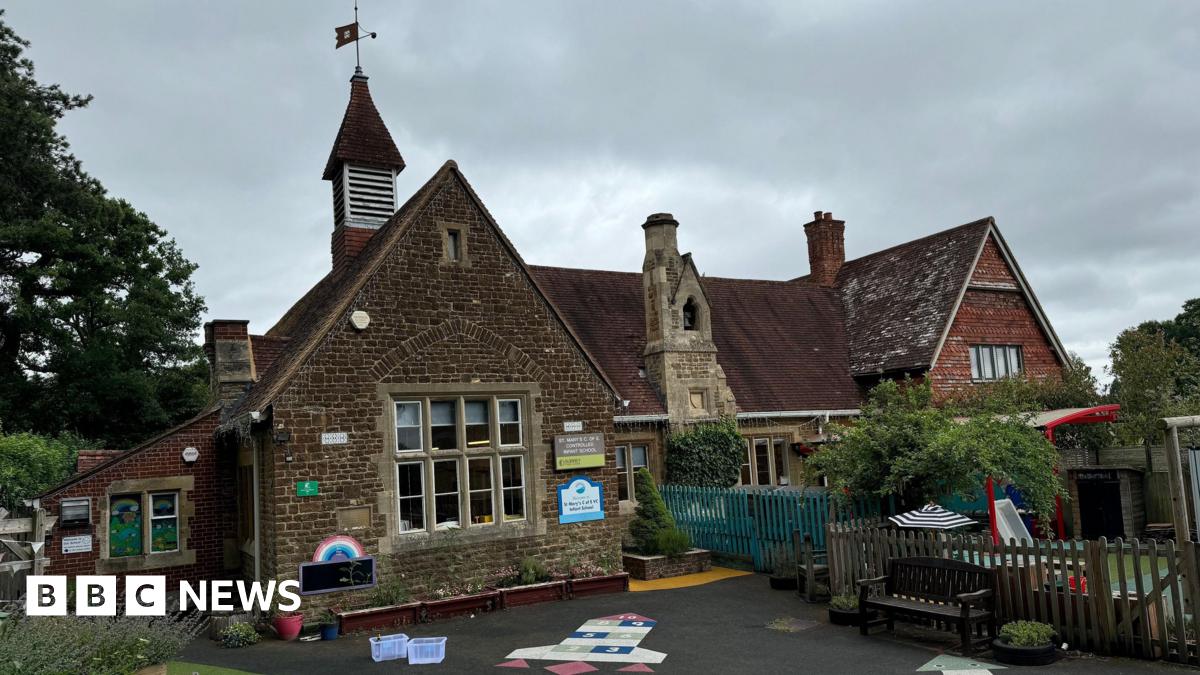 Fall in Surrey primary school numbers due to lower birth rates - BBC News