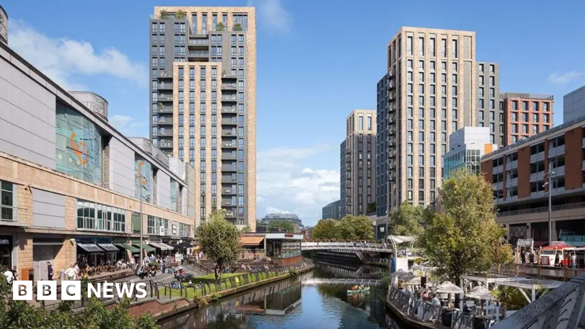 Residential plans for The Oracle in Reading set for approval - BBC News