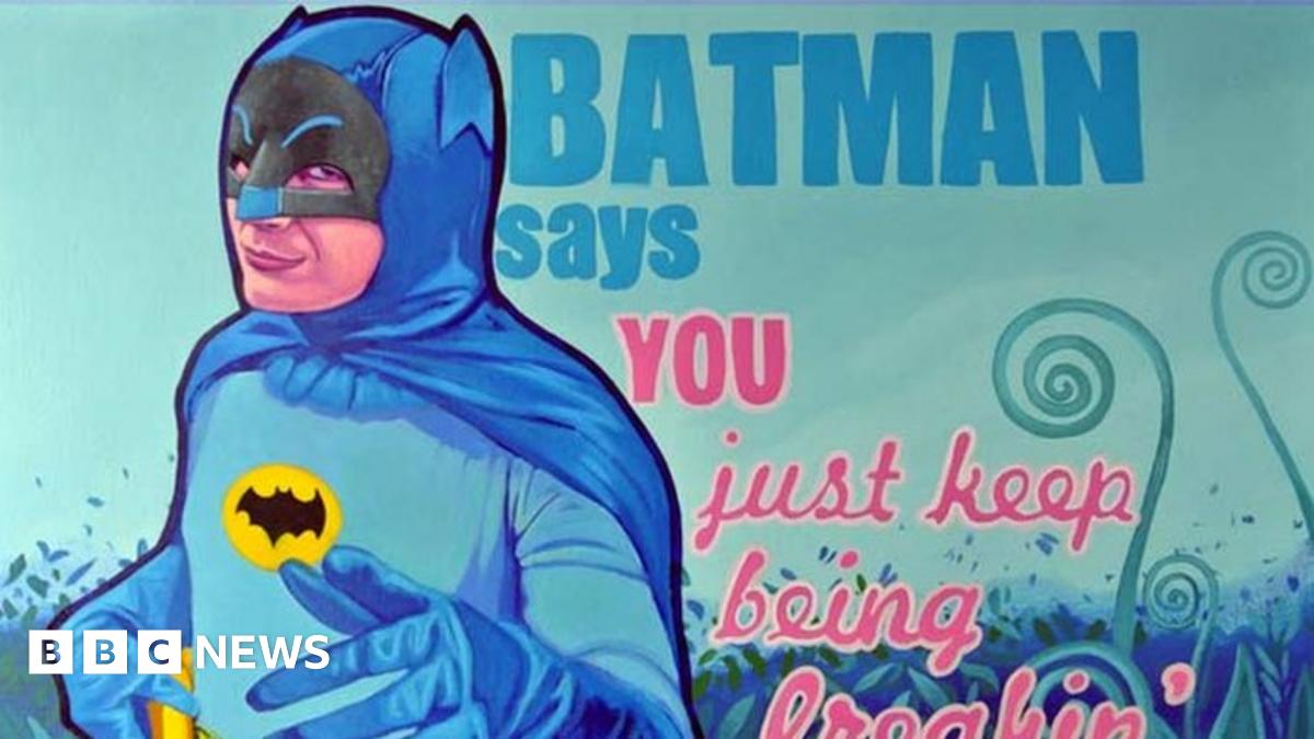 How Batman helped me cope with anxiety - BBC News