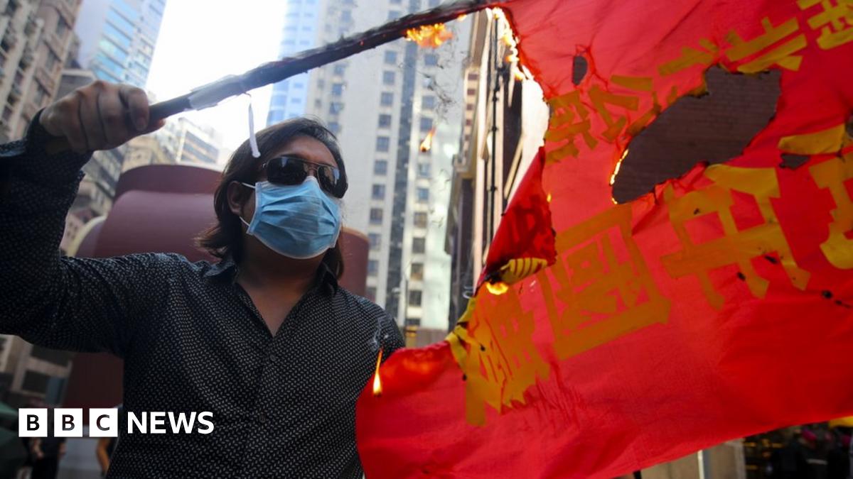 China at 70: Hong Kong anger after China's military parade - BBC News