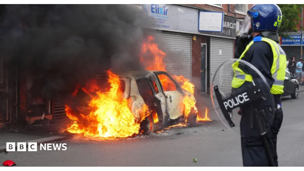 Compensation for people affected by North East riots - BBC News