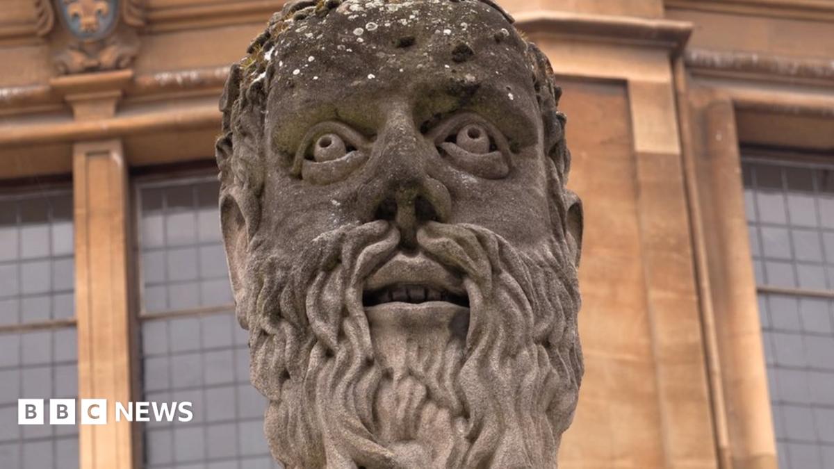The hunt to find Oxford's retired Emperor Heads - BBC News