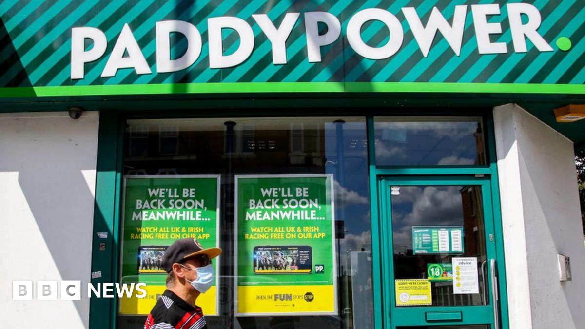 Paddy Power owner betting shop revenue rebounds - BBC News