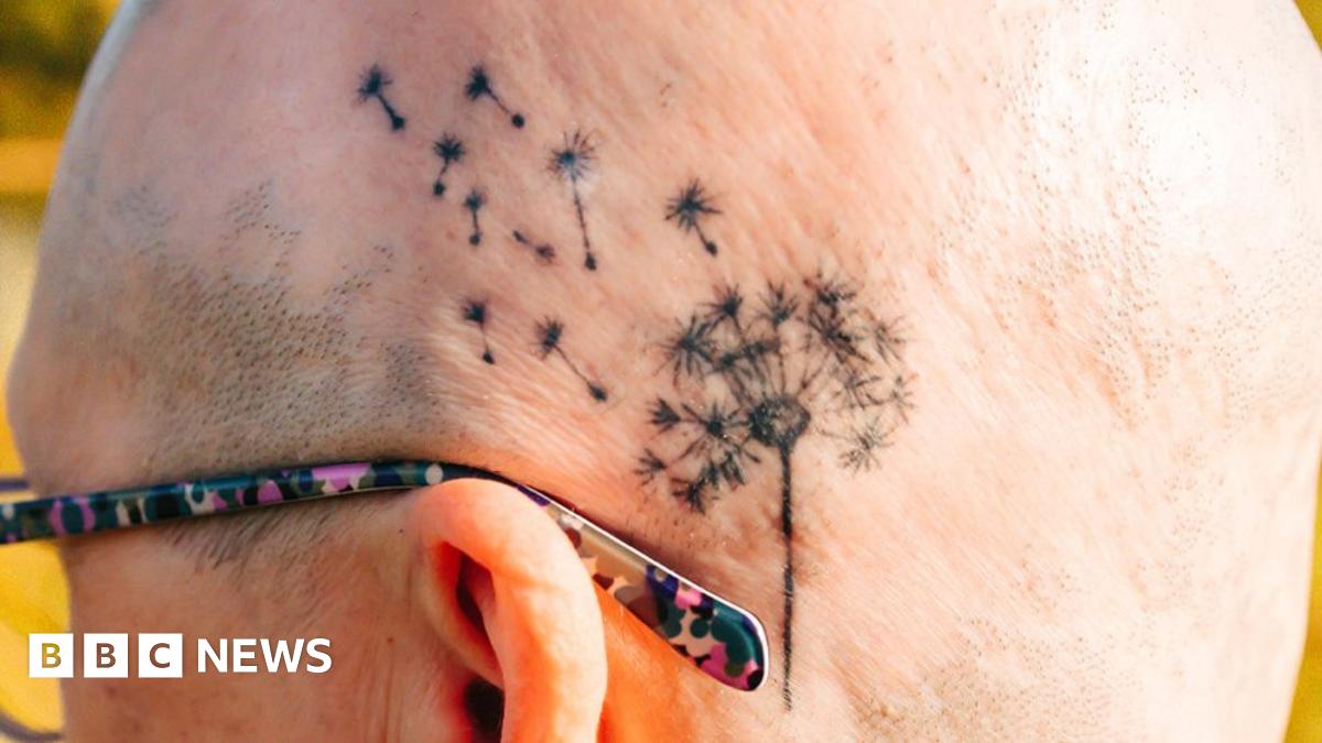 Tattoos as a way of tackling insecurities and camouflaging scars - BBC News
