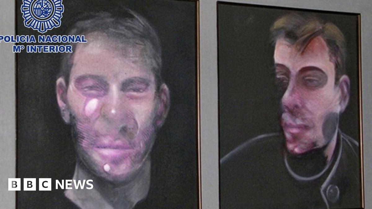 Spanish police recover three stolen Francis Bacon paintings - BBC News