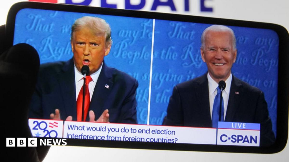 Why Biden might be happy to debate Trump in June - BBC News