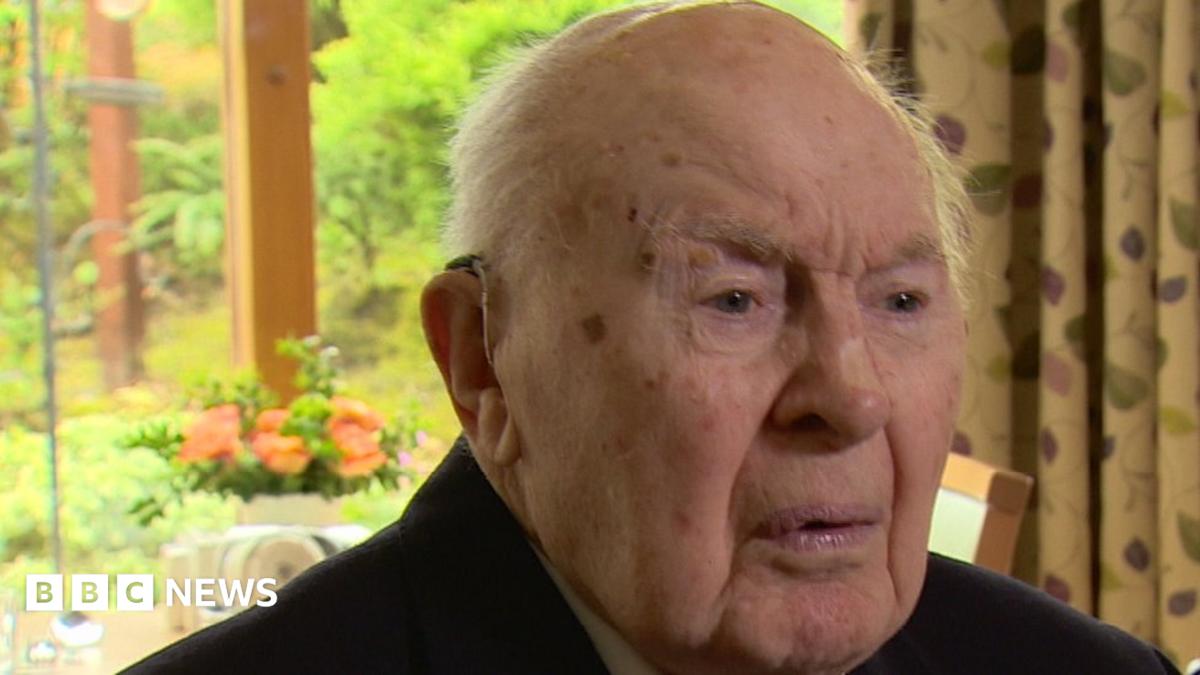Scottish pilot who helped sink the Bismarck dies - BBC News