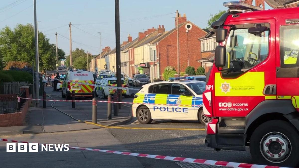 Durham: Woman due in court over stabbing outside launderette - BBC News
