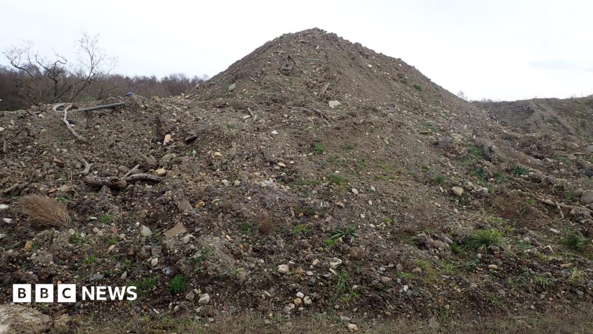 Housing firm pays £100k for dumping waste soil in Northumberland - BBC News