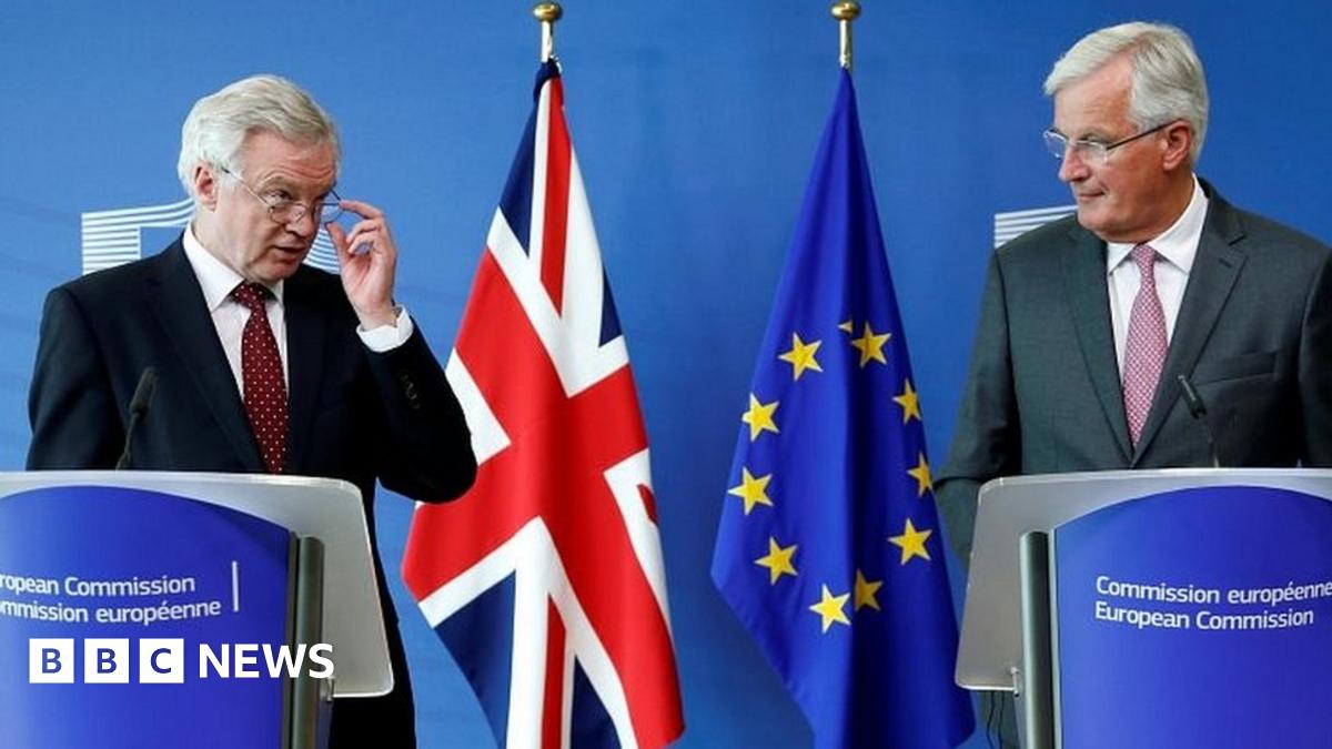 Brexit: UK and EU negotiators call for more progress - BBC News