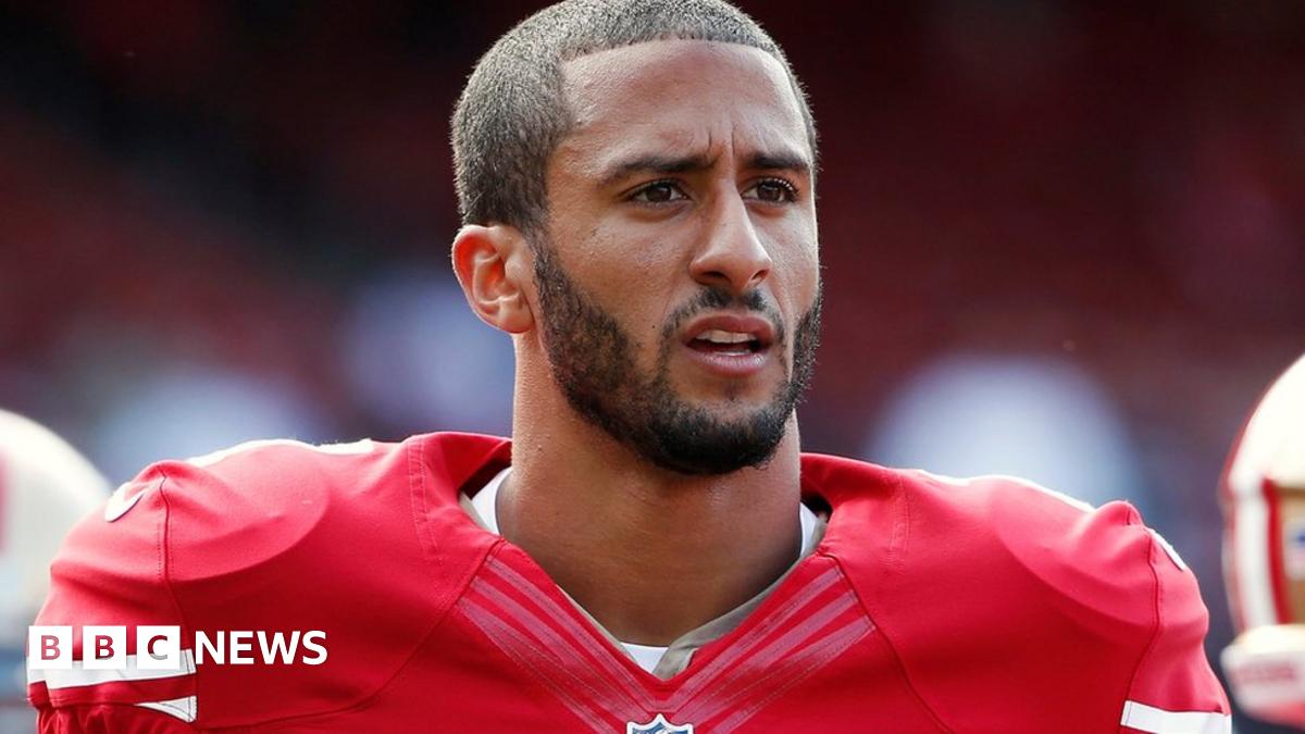Colin Kaepernick protest: Trump tells NFL player to quit US - BBC News