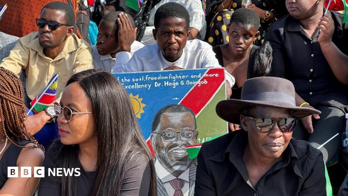 Namibia's late President Hage Geingob's funeral amid surge in ...