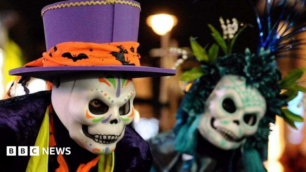 Newcastle winter carnival parade 'attracts 40,000 visitors' - BBC News