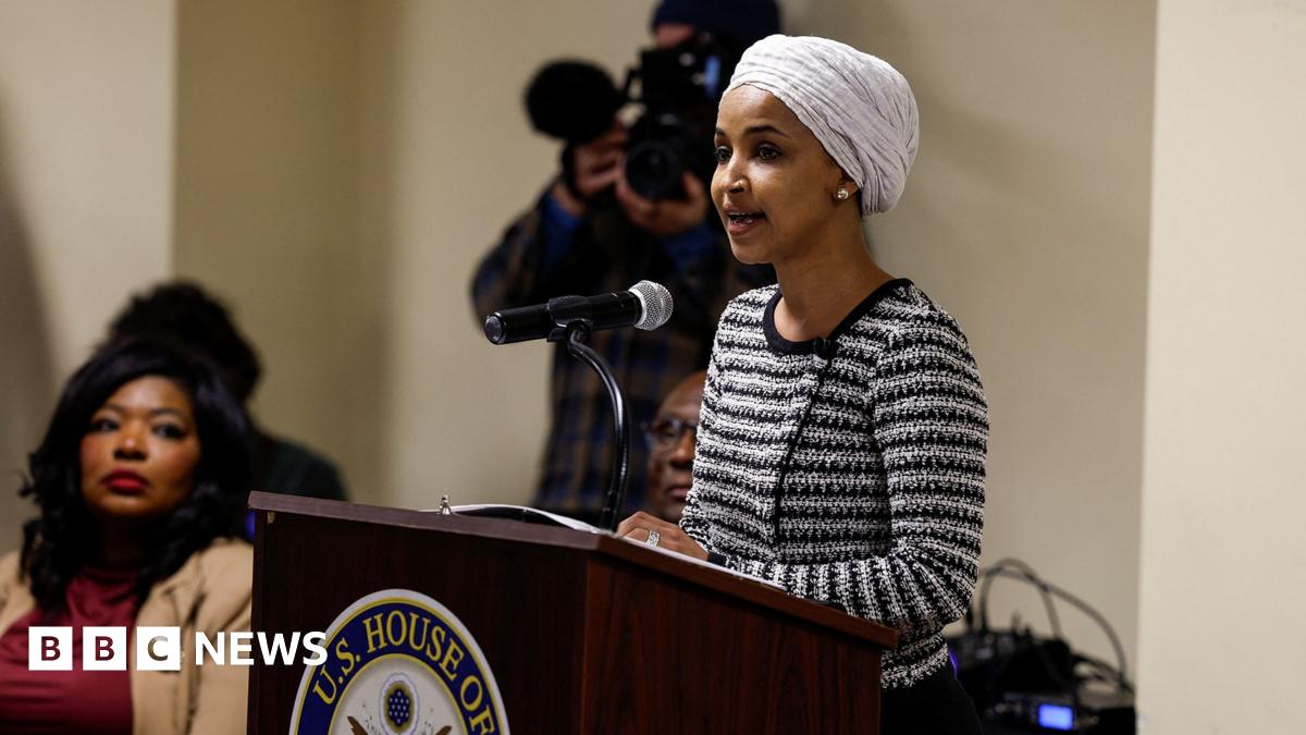 'I don't let bullies win,' says US congresswoman Omar after substance ...