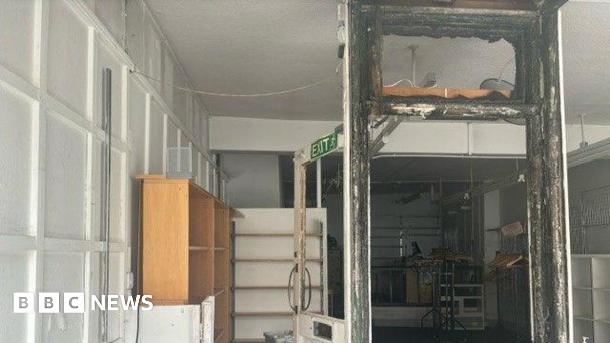 Norwich: British Red Cross shop set to reopen after arson attack - BBC News