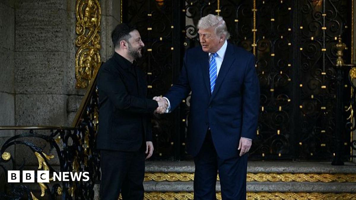 Ukraine-Russia latest: Zelensky arrives at Trump's Mar-a-Lago residence ...