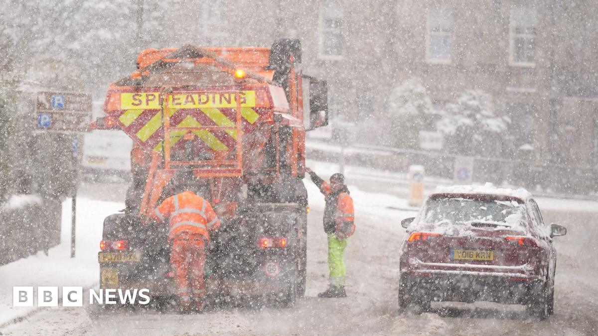 Cambridgeshire and Peterborough: Weather warning for ice and snow - BBC ...
