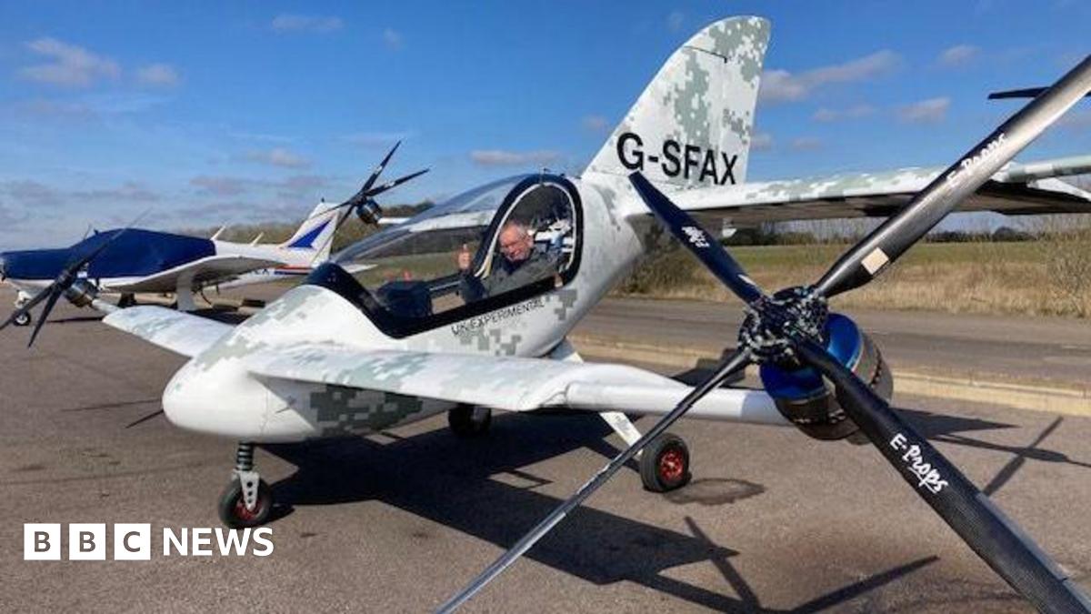 An electric drone you can sit in - could it take off? - BBC News