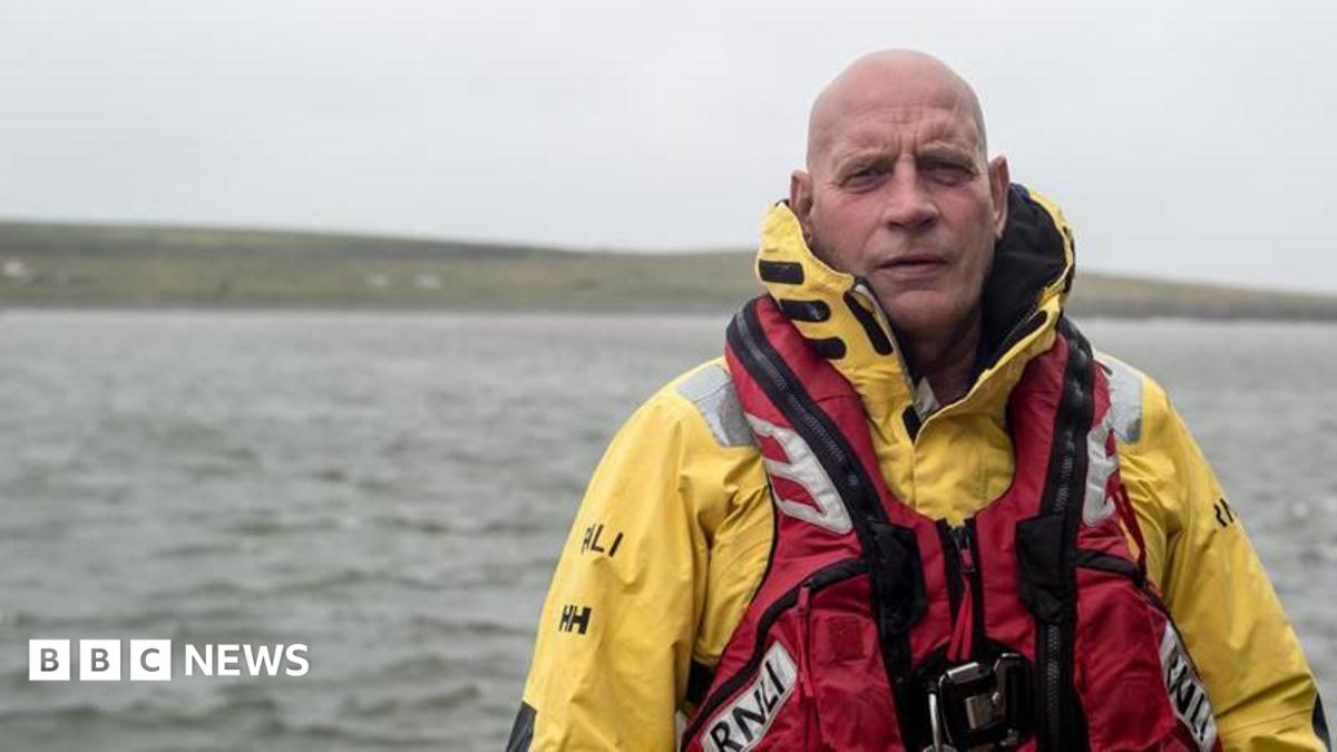 Workington coxswain stands down after 35 years at RNLI - BBC News