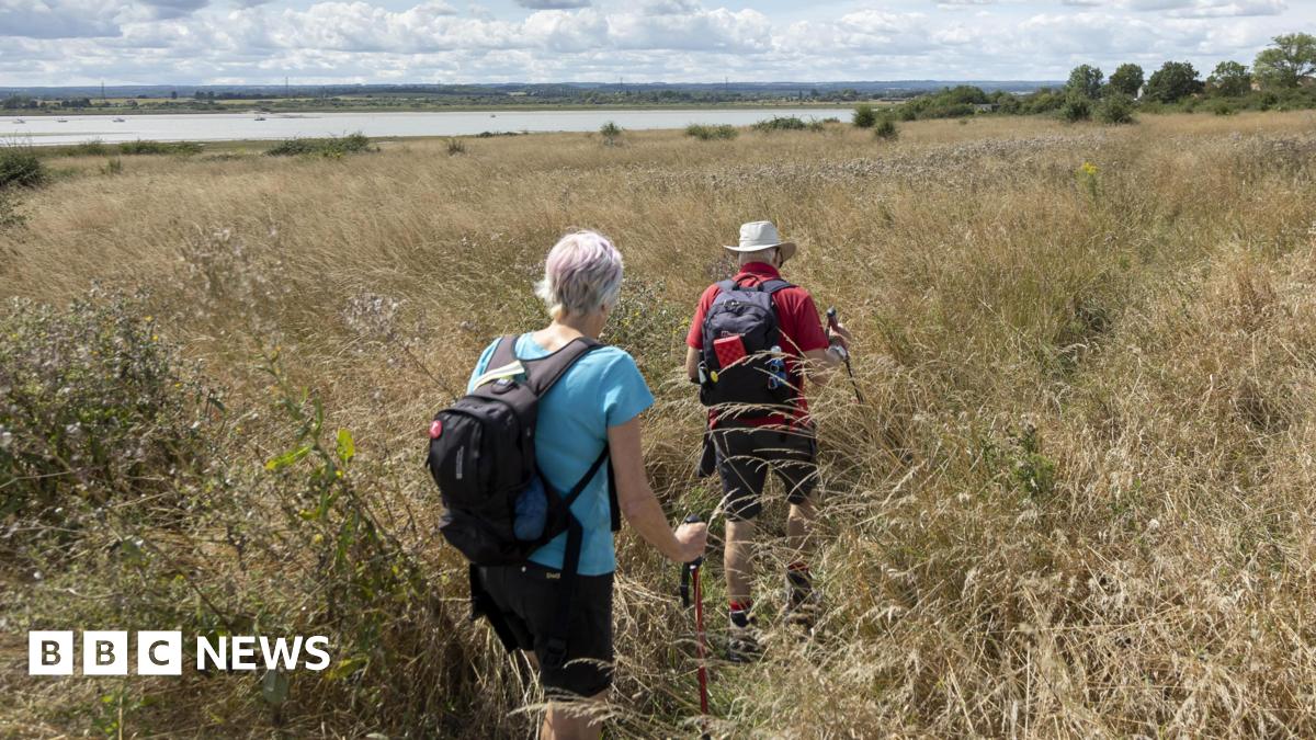 New stretch of national coast path opens on Isle of Sheppey - BBC News