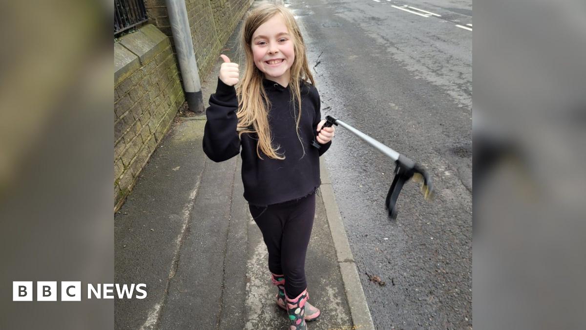 Memorial fundraiser for Leeds girl's dream of 'litter-free world' - BBC ...