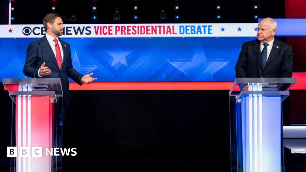 Who won the Vance-Walz vice-presidential debate? - BBC News