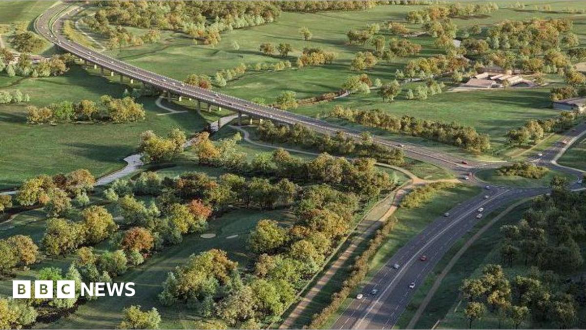 PM promises decision on divisive Norwich link road next year - BBC News