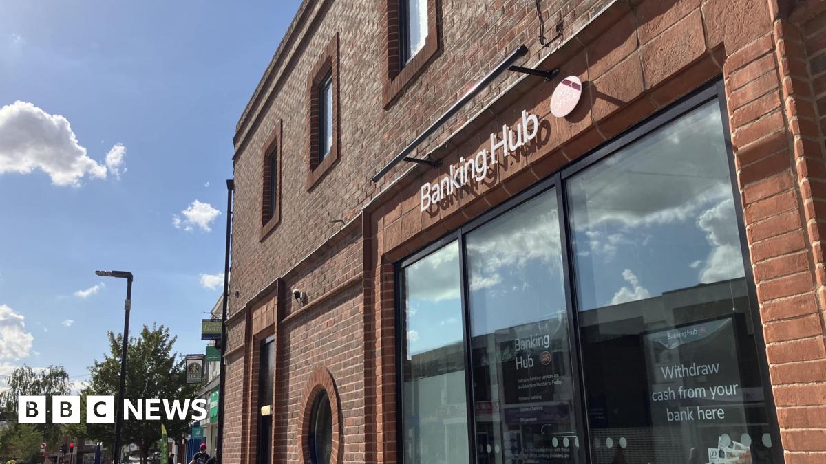 New Acomb Banking Hub opens in permanent home - BBC News