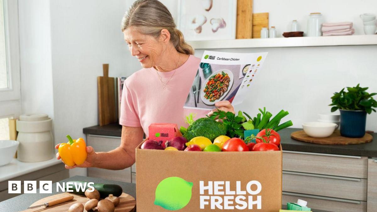 HelloFresh shares plunge 40% after earnings warning - BBC News