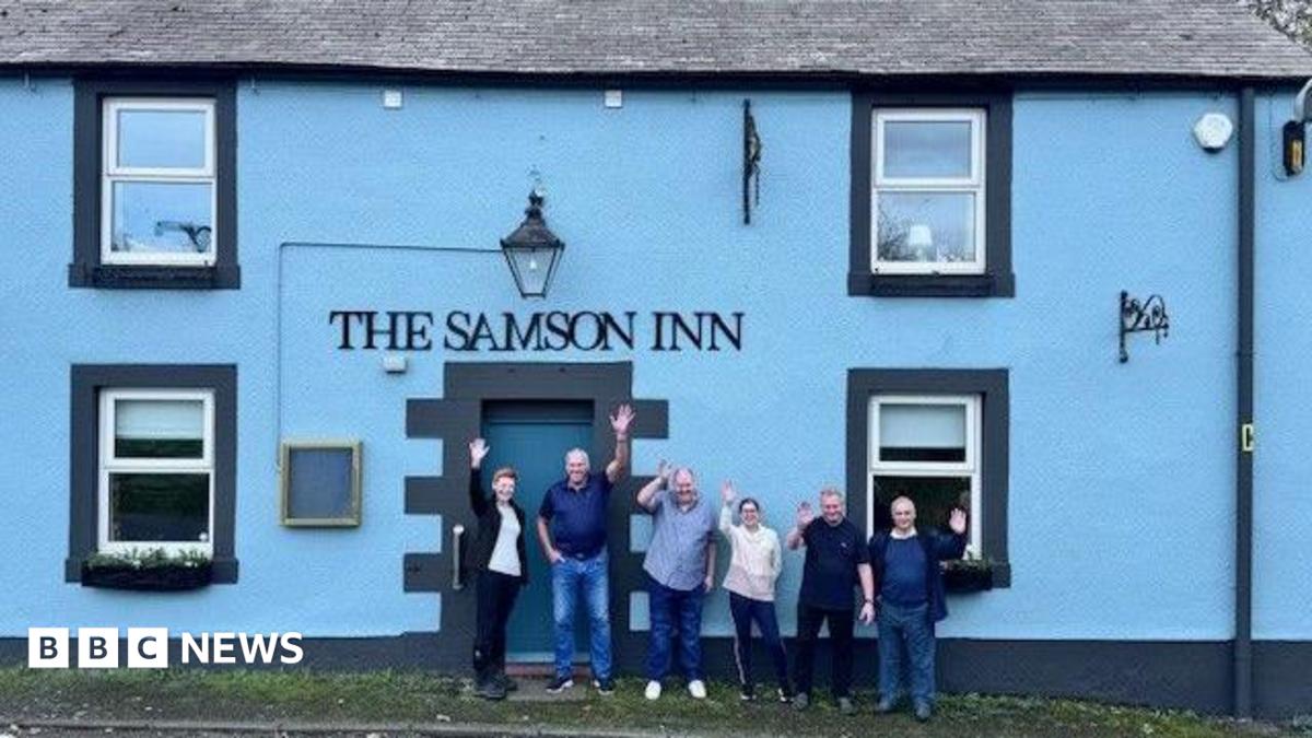 Gilsland's Samson Inn to reopen after being bought by community - BBC News