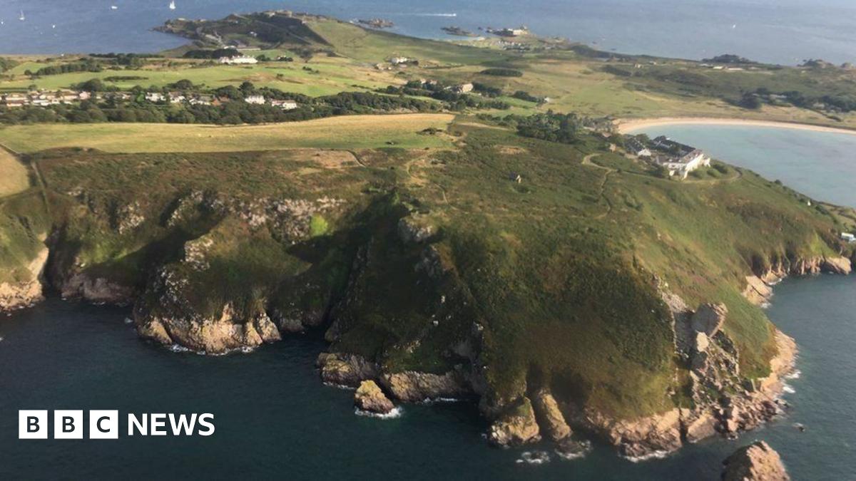 The British island and the Nazi labour camps - BBC News