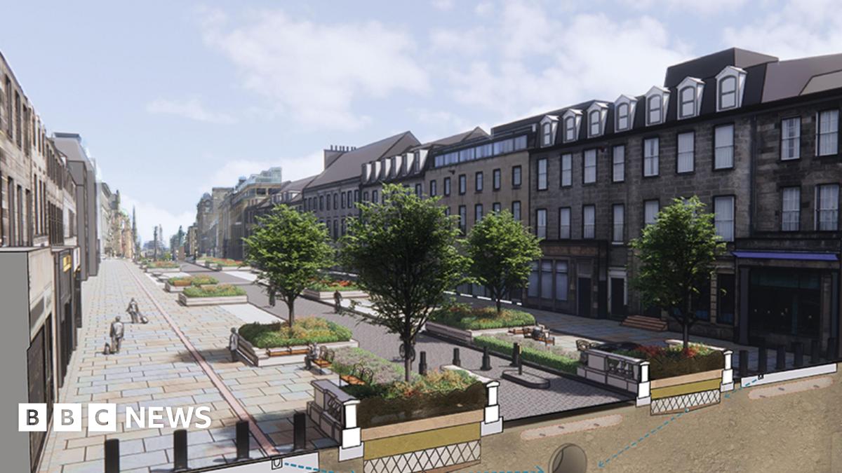 Plans for £35m Edinburgh George Street revamp backed - BBC News