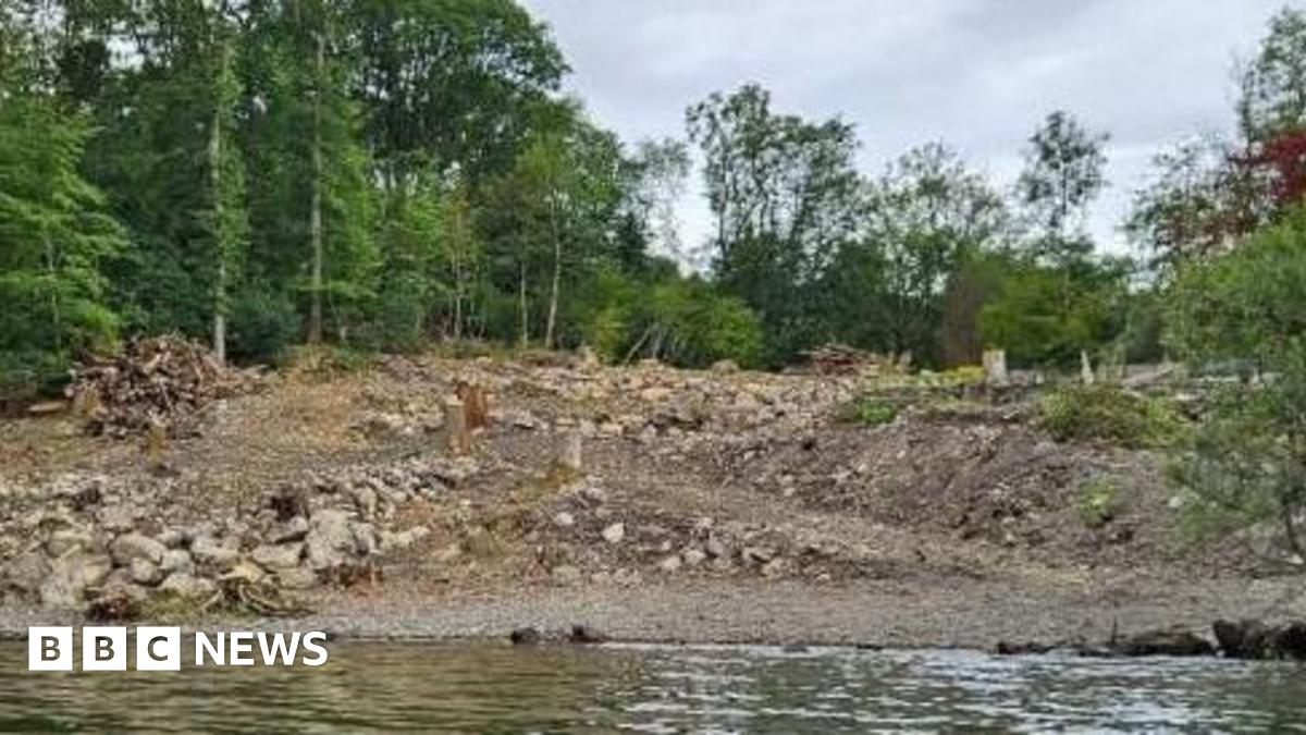 Windermere 'act of vandalism' investigation continues - BBC News