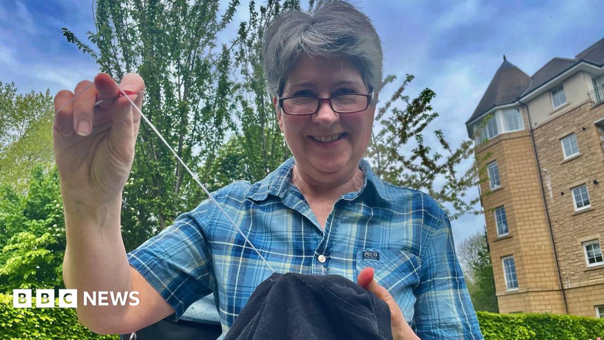 The woman who built up Edinburgh's army of street stitchers - BBC News