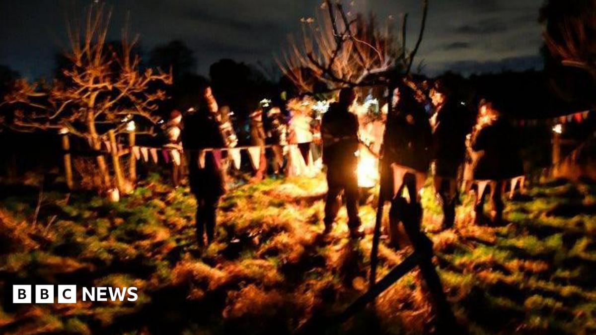 Gloucestershire wassailing enthusiasts welcome its revival - BBC News