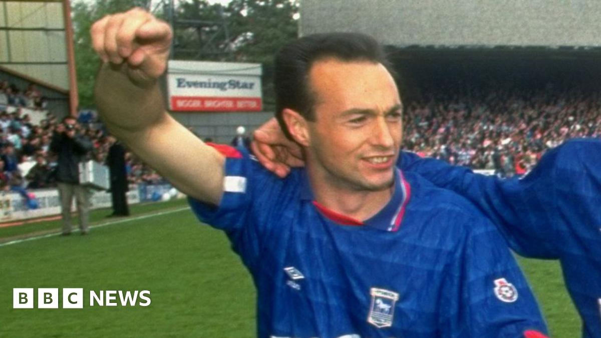 Ex-Ipswich Town player Simon Milton taken to hospital - BBC News