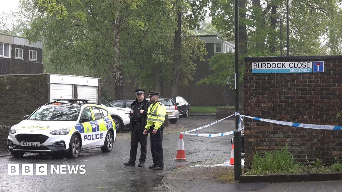 Crawley attempted murder arrest after teen stabbed - BBC News