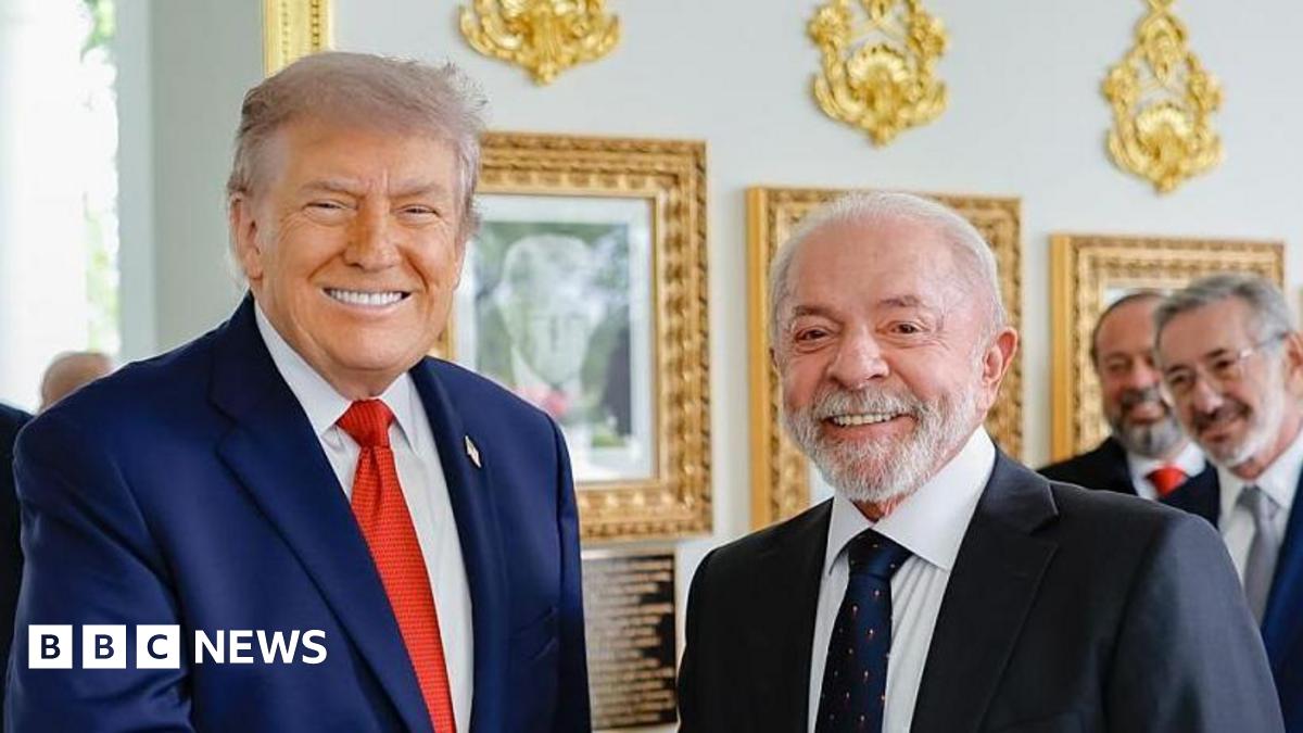 Live updates: Trump meets Brazil's President Lula at White House - BBC News