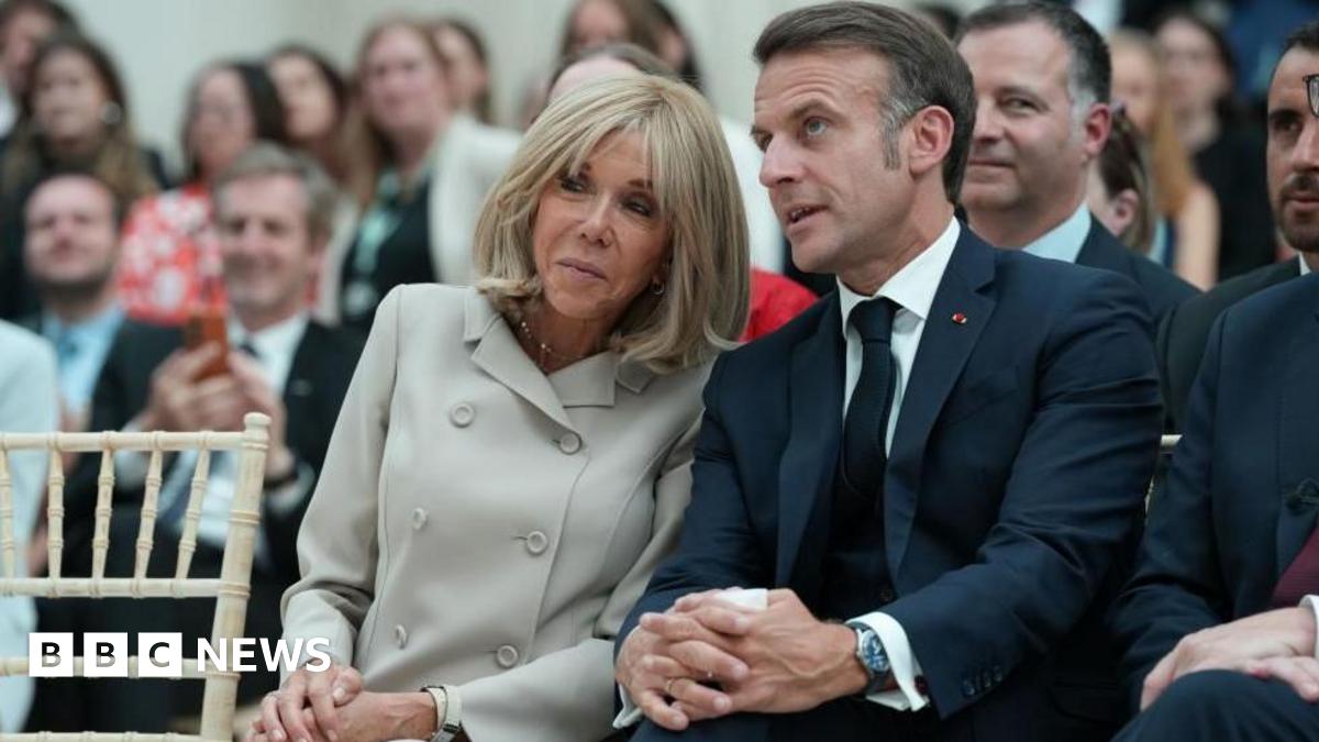 Ten found guilty of cyber-bullying Brigitte Macron - BBC News